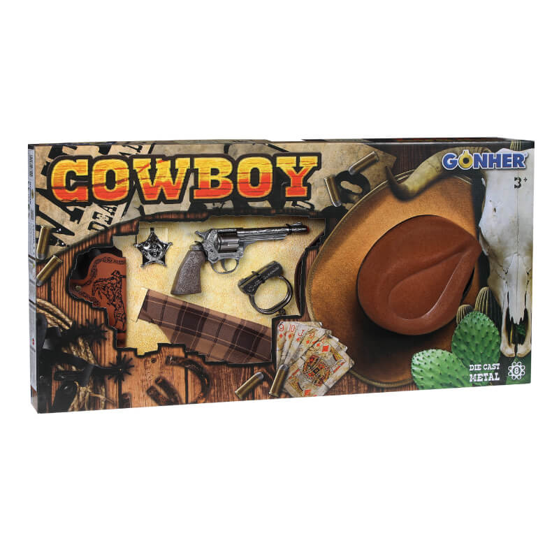 Cowboy Texas Ranger / Sheriff / Rancher 9-pc Playset – www.FANToyStore.com