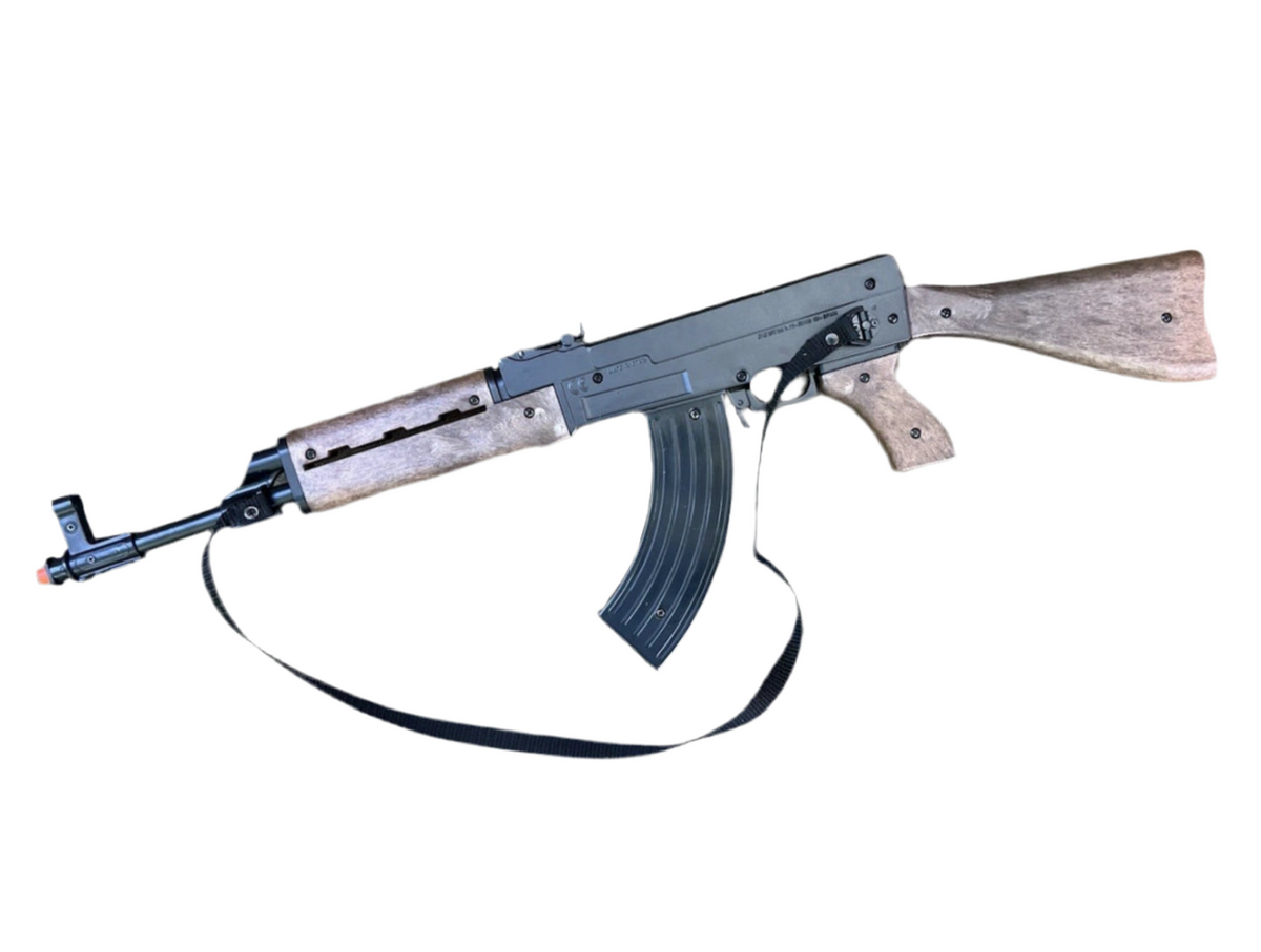 GONHER Modern AK-47 Style 8 Shot Toy Cap Gun Rifle - Black Finish 138 ...