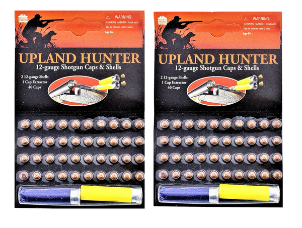 2 Packs of 80 Single Shot Caps Refill & Shell Gonher & Upland Shotgun ...
