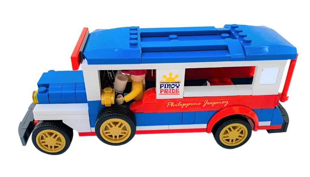 Exclusive Philippine Jeepney Brick Building Playset 156pcs – www ...