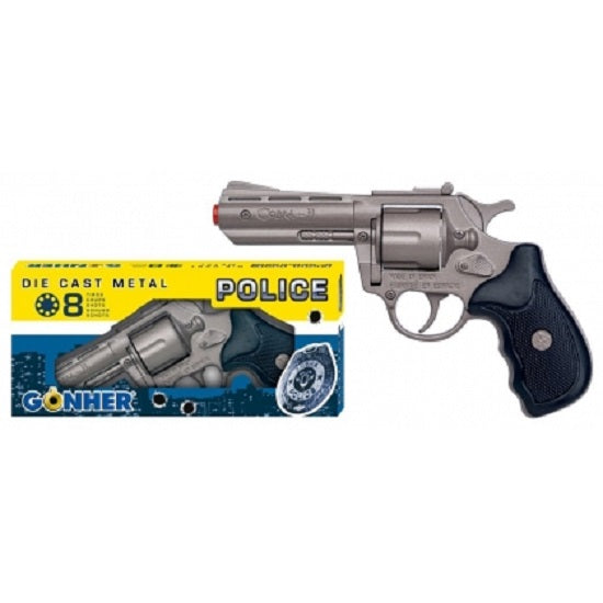 Gonher Toys 357 Magnum Chrome Finish 8 shot Cap Gun Revolver – www ...