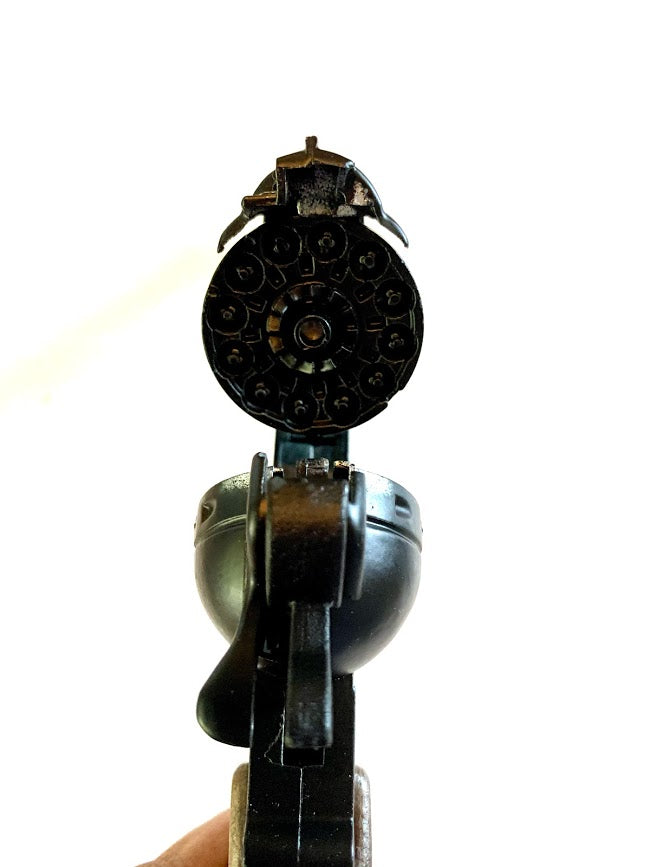 Gonher Wild West Doc Holliday 12 Shot Cap Gun Revolver - Black with Fa ...